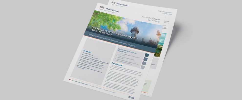 Upgrade Procurement Reduce Risk And Capture Long Term Savings Cs270