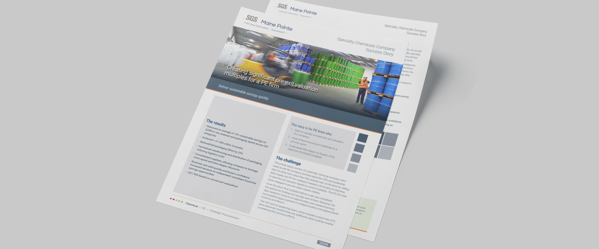 Creating significant pre-exit valuation multiples for a PE firm (CS298)