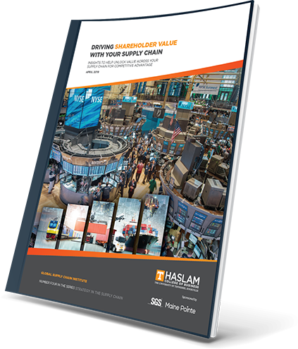 eBook: The link between shareholder value and supply chain performance