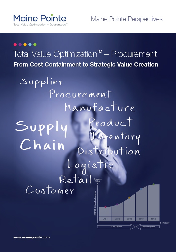 Total Value Optimization - Procurement